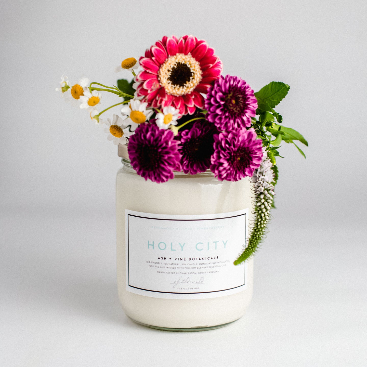 Ash + Vine Botanicals | White Birch Soy Candle